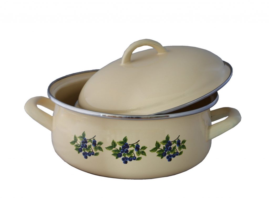 Sloe low pots with lid | EMA-LION Bonyhád Enamel Ltd – English